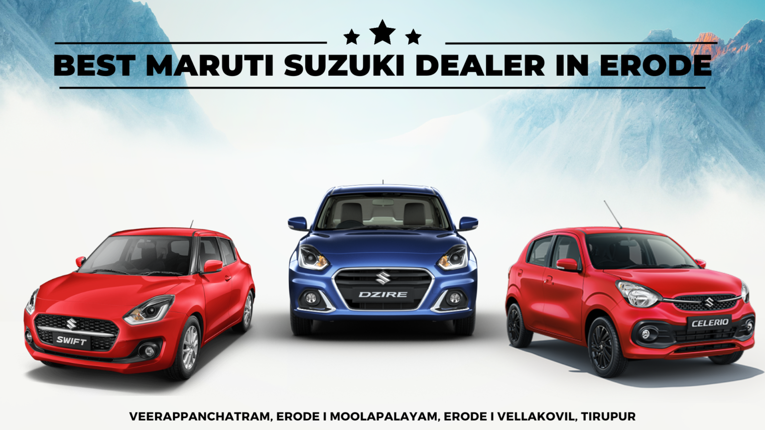 Sricity Auto – The Best Maruti Suzuki Car Showroom in Erode